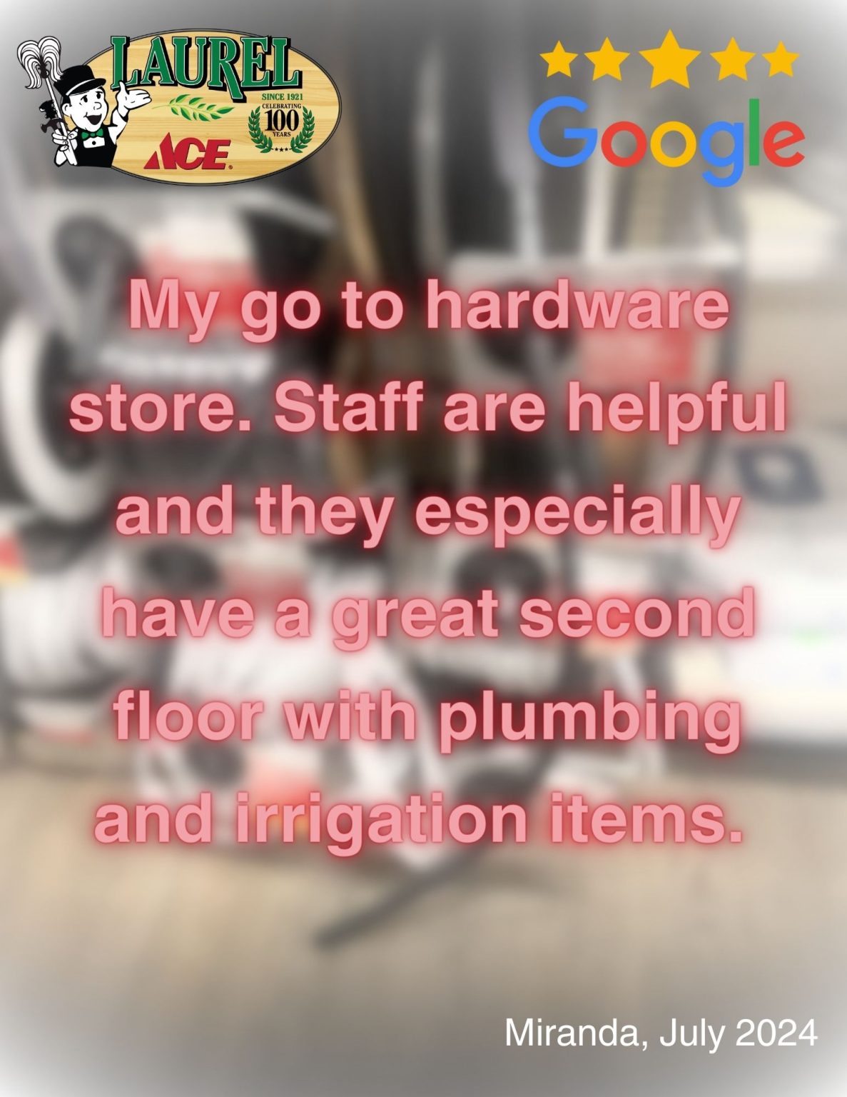 Laurel Ace Hardware, Oakland